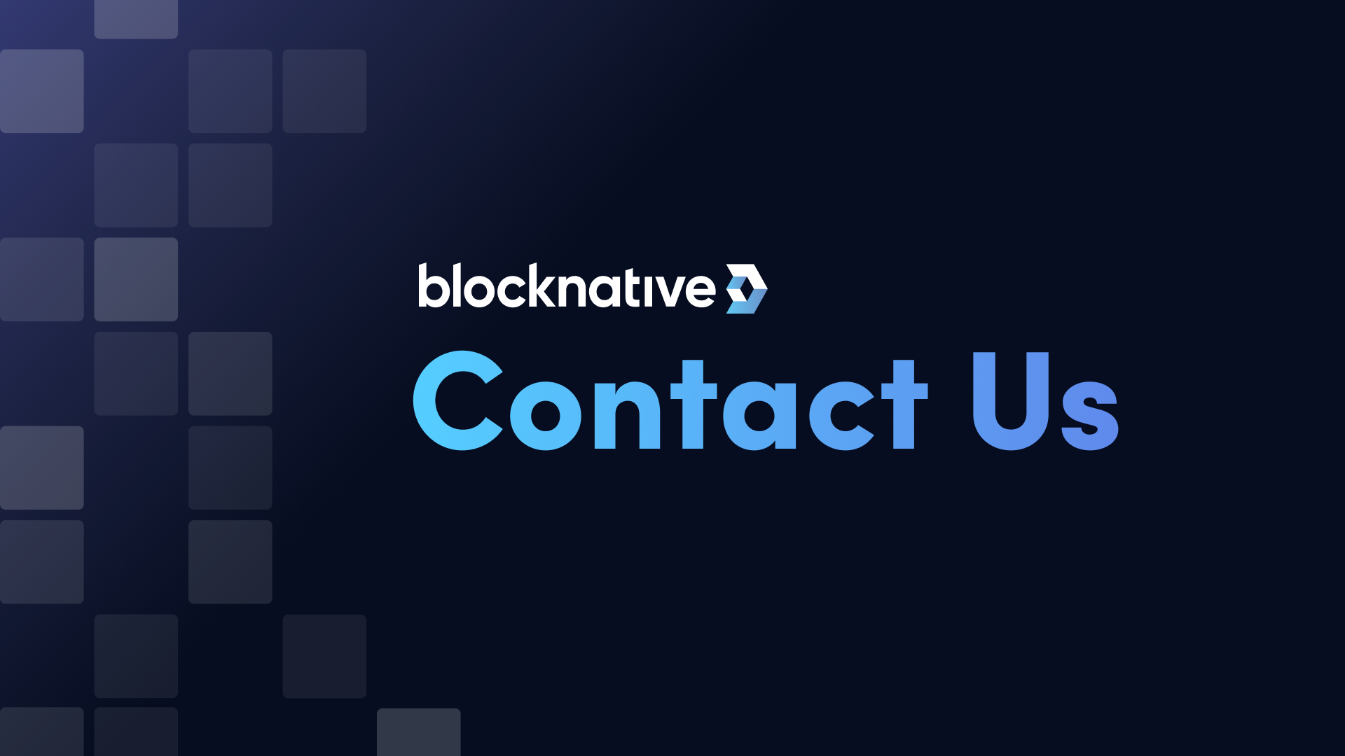 Blocknative - Request an API Key