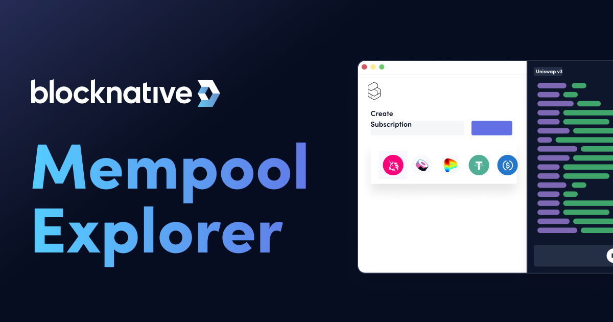 Mempool Explorer by Blocknative